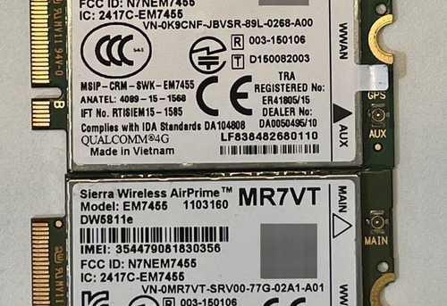 LTE модем Sierra Wireless EM7455