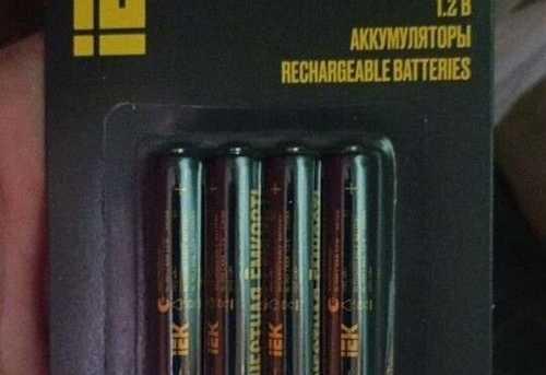 Аккумуляторные батареи AAA IEK 1100 (опт/розница)
