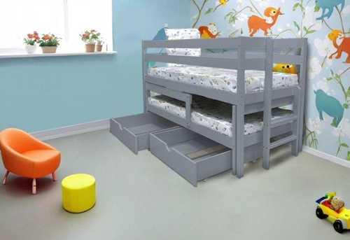 Кровать детская для двоих: удобство и практичность
