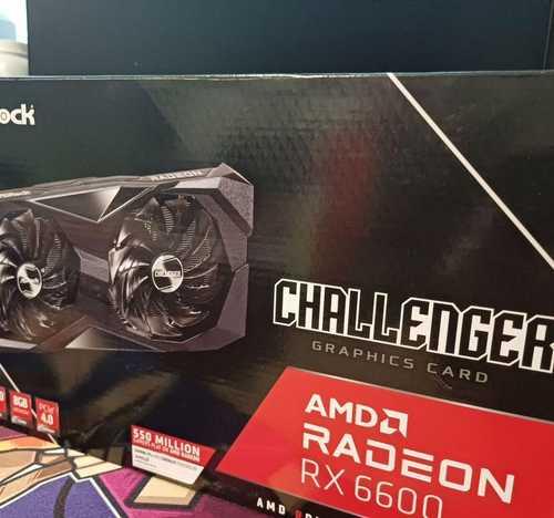 Видеокарта rx 6600 challenger