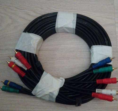 Межблочный кабель кабель 5 rca-5 rca component