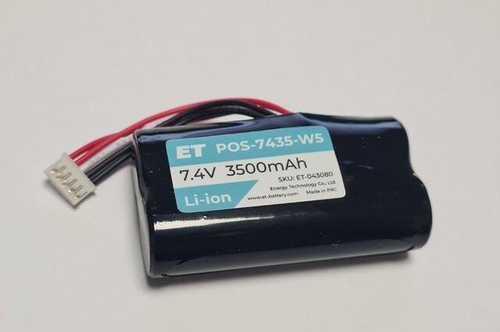 Аккумулятор ET POS-7435-W5 для aqsi 5F (3500мАч)