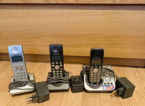 Радиотелефоны Panasonic KX-TG7225 (комплект из 3)