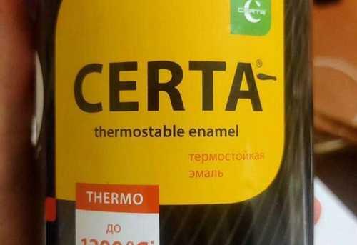 Термостойкая эмаль Certa