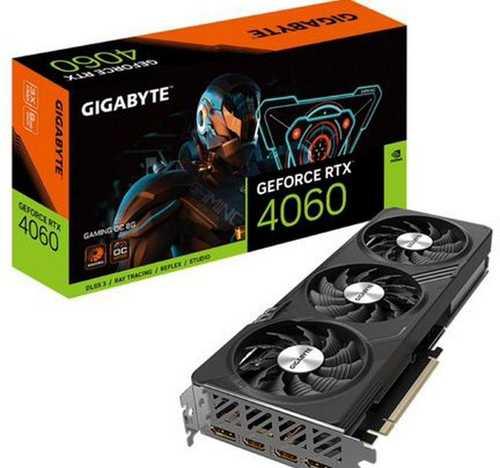 Видеокарта gigabyte nvidia RTX 4060 gaming OC