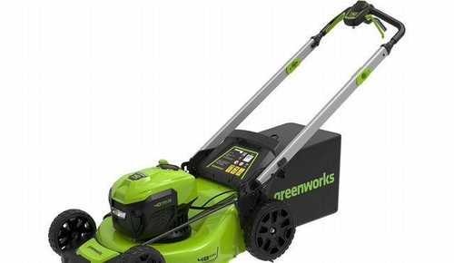 Аккуму газонокосилка GreenWorks GD40LM48SPK4