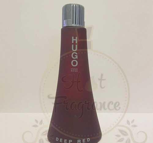 Hugo boss deep red 90 мл тестер