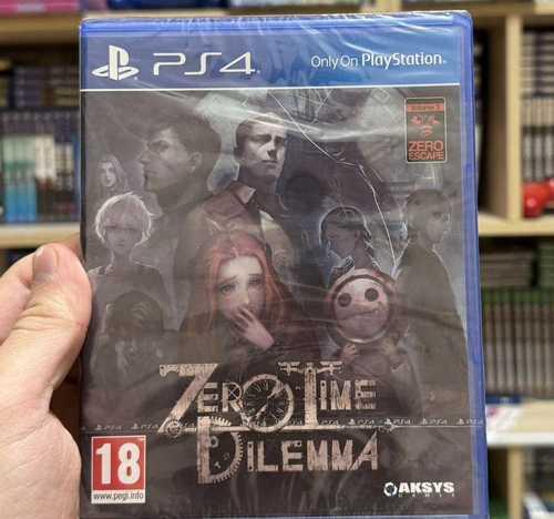 Zero Time Dillemma ps4 новый