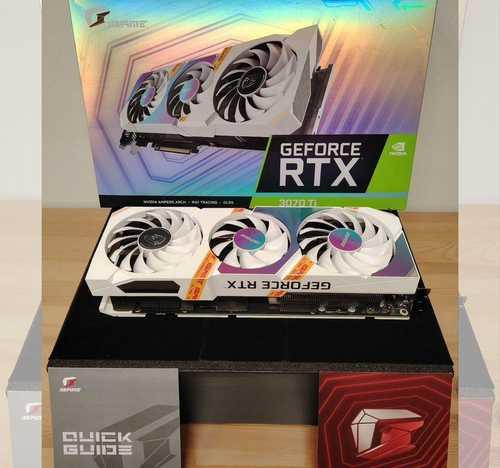 Видеокарта Igame Colorful RTX 3070ti OC 8gb LHR