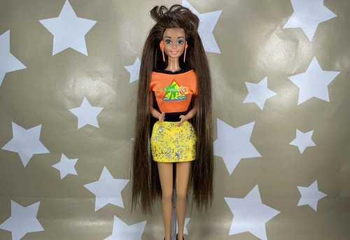 Barbie Glitter Hair Brunette China 1993