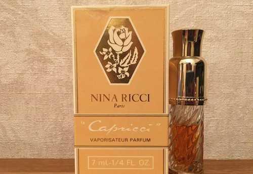 Capricci Nina Ricci духи 7ml винтаж