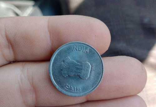 Индийские 2 рубля