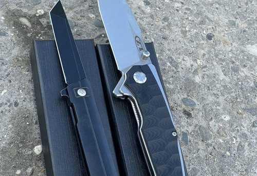 Нож черный сильверь 2в1