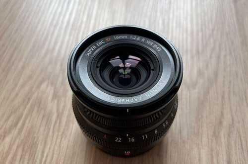 Fujinon XF 16mm 2.8 R WR