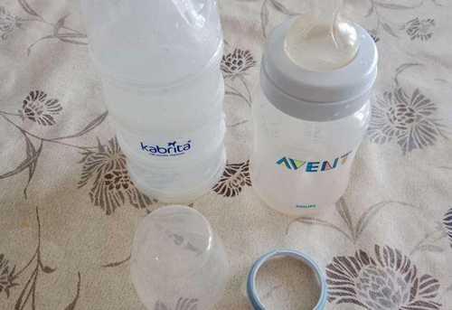 Philips avent бутылочкa+дозатор для смеси Kabrita