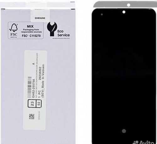 Дисплей Samsung A325F (A32) в рамке (черный)