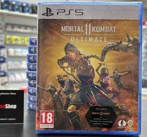 Диск Mortal Kombat 11 PS5