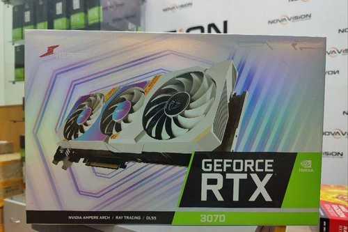 Видеокарты Colorful iGame RTX 3070 Ultra W OC