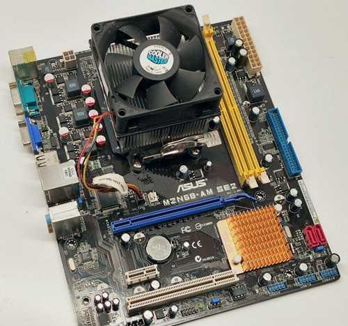 Комплект Asus M2N68-AM   Athlon II X2 240