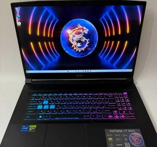 Игровой ноутбук MSI Katana 17 B12VGK-425RU