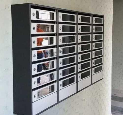 Почтовые ящики со стеклом, новые