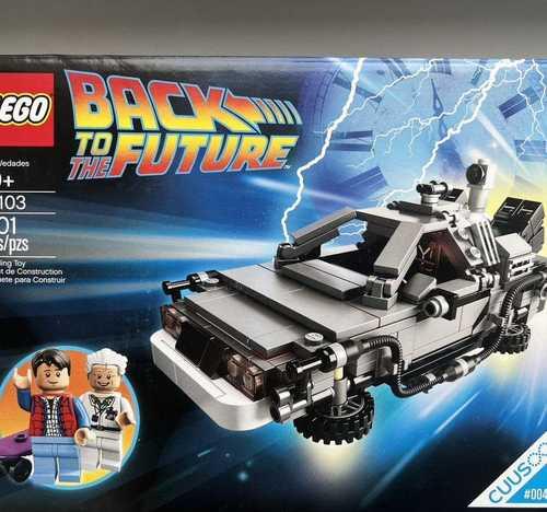 Lego 21103 назад в будущее back to the future