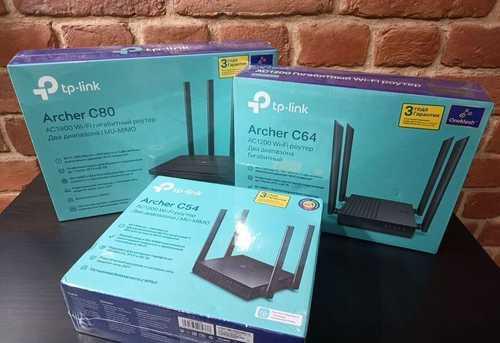 Новые Wi-Fi роутеры TP-Link Archer C54 C64 C80