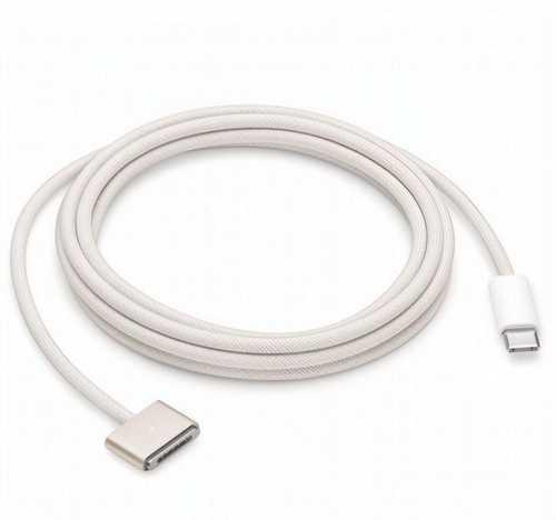 Кабель MacBook Magsafe 3 silver (белый)