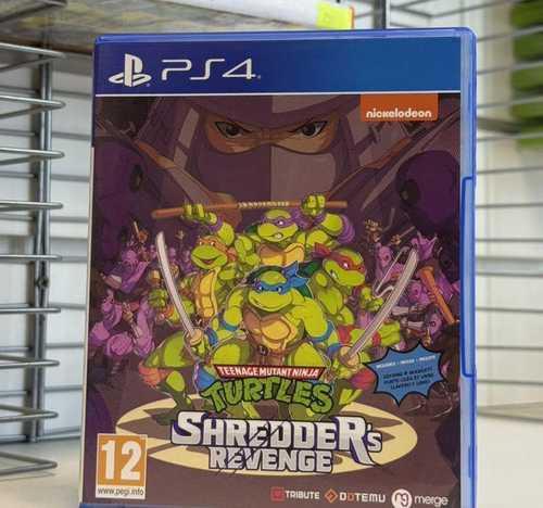 Teenage Mutant Turtles Shredders Revenge PS4