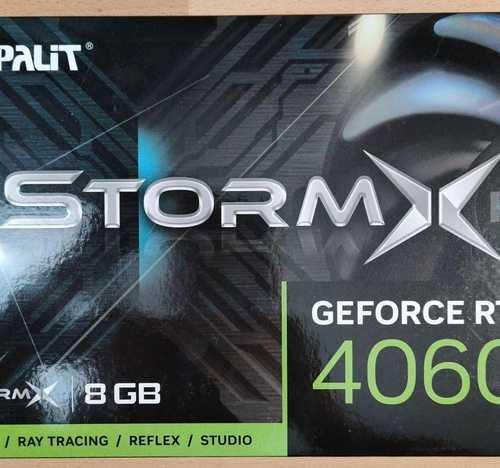 Новая Palit RTX 4060 Ti StormX 8GB