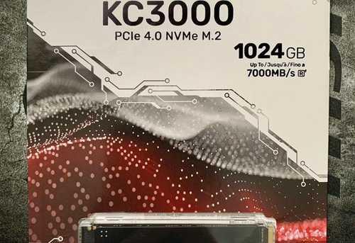 Kingston KC3000 1Тб SSD M2 NVMe Новый Чек Гарантия