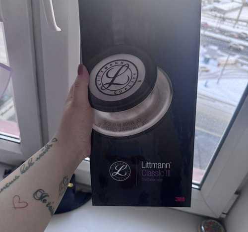 Стетоскоп littmann classic lll шоколадного цвета
