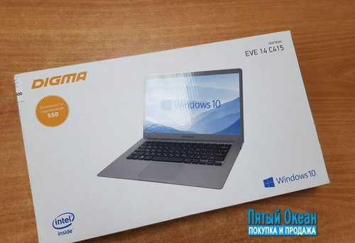 Digma 14 FHD, Celeron N3350, 4Gb, SSD, Intel HD