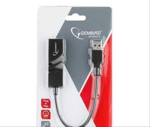 Сетевой адаптер Gembird NIC-U5 (USB 3.0)