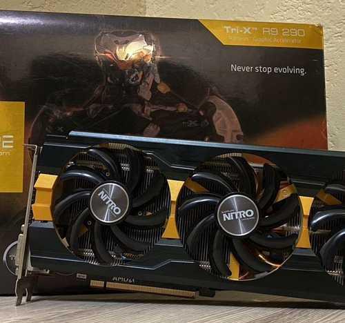 Видеокарта Sapphire R9 290 4Gb