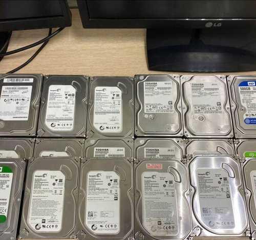 Жёсткие Диски / Hdd / 500Gb / 1Tb / 3.5