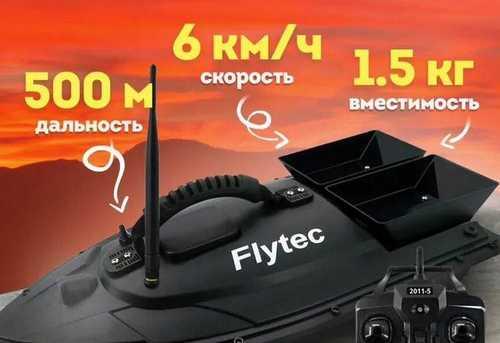 Прикормочный кораблик Flytec V500 12000 мАч 2 лотк