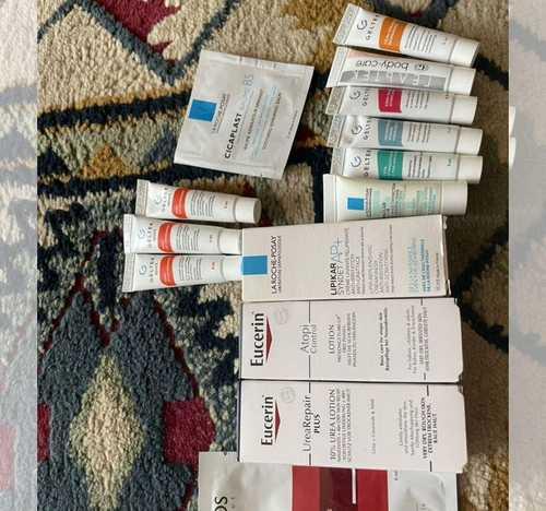 Пробники eucerin, vichy, гельтек, la roche posay