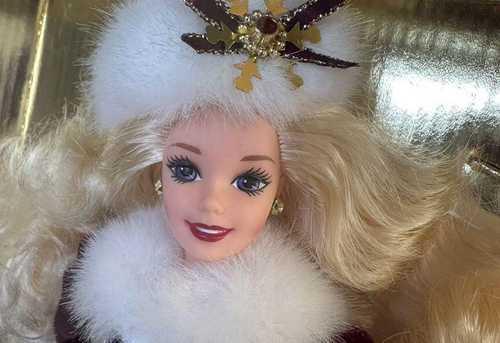 Barbie happy holidays 1996 новая