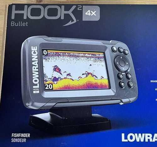 Эхолот lowrance hook2 4x без гпс