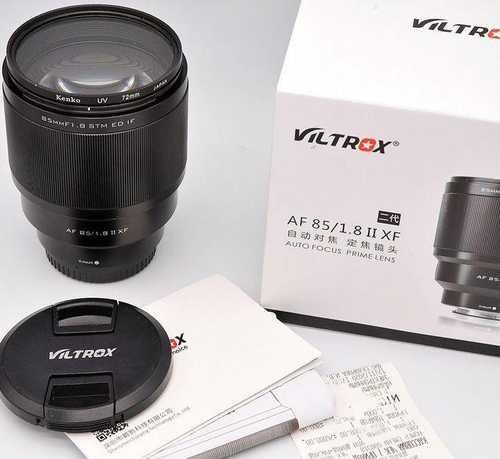 Viltrox 85 мм F1.8 STM II для Fujifilm