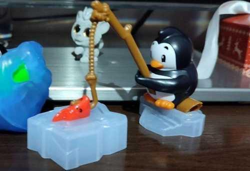 Киндер сюрприз макси пингвины