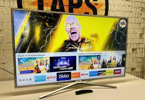 Ультратонкий яркий Samsung 125см SMART TV Wi-Fi