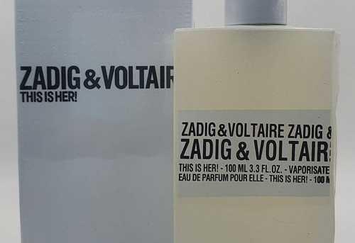 Парфюмерная вода Zadig & Voltaire This is Her