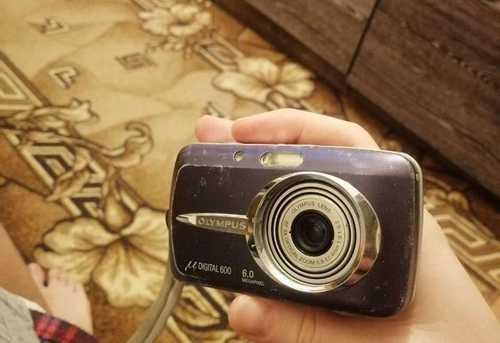 Компактный фотоаппарат olympus mju 600