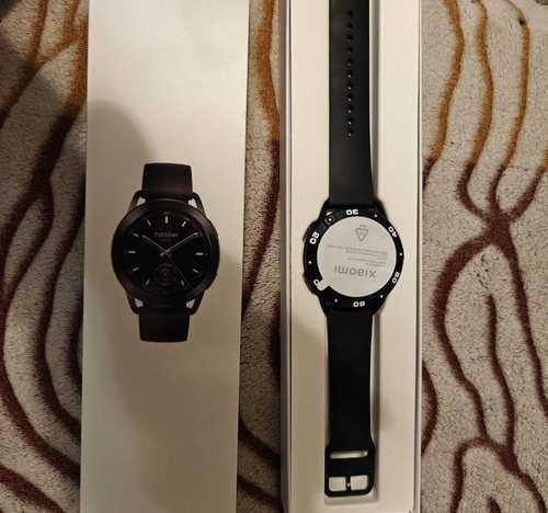 Смарт часы xiaomi watch s3 black
