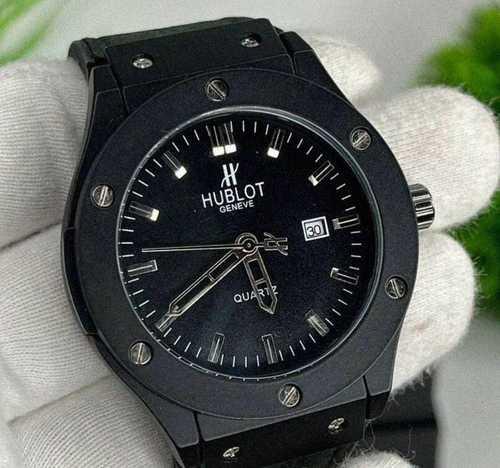 Наручные часы Hublot зелёные (Арт.75758)