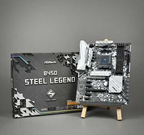 Материнская плата ASRock B450 Steel Legend