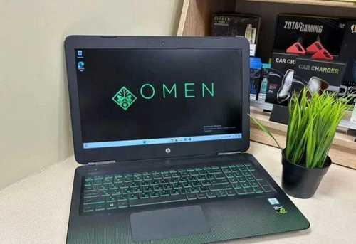 Игровой Быстрый ноутбук Omen IPS/GTX 1050 Ti/i5-73