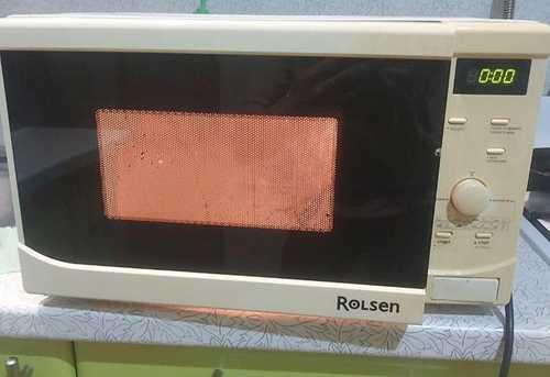 Микроволновая печь rolsen рабочая